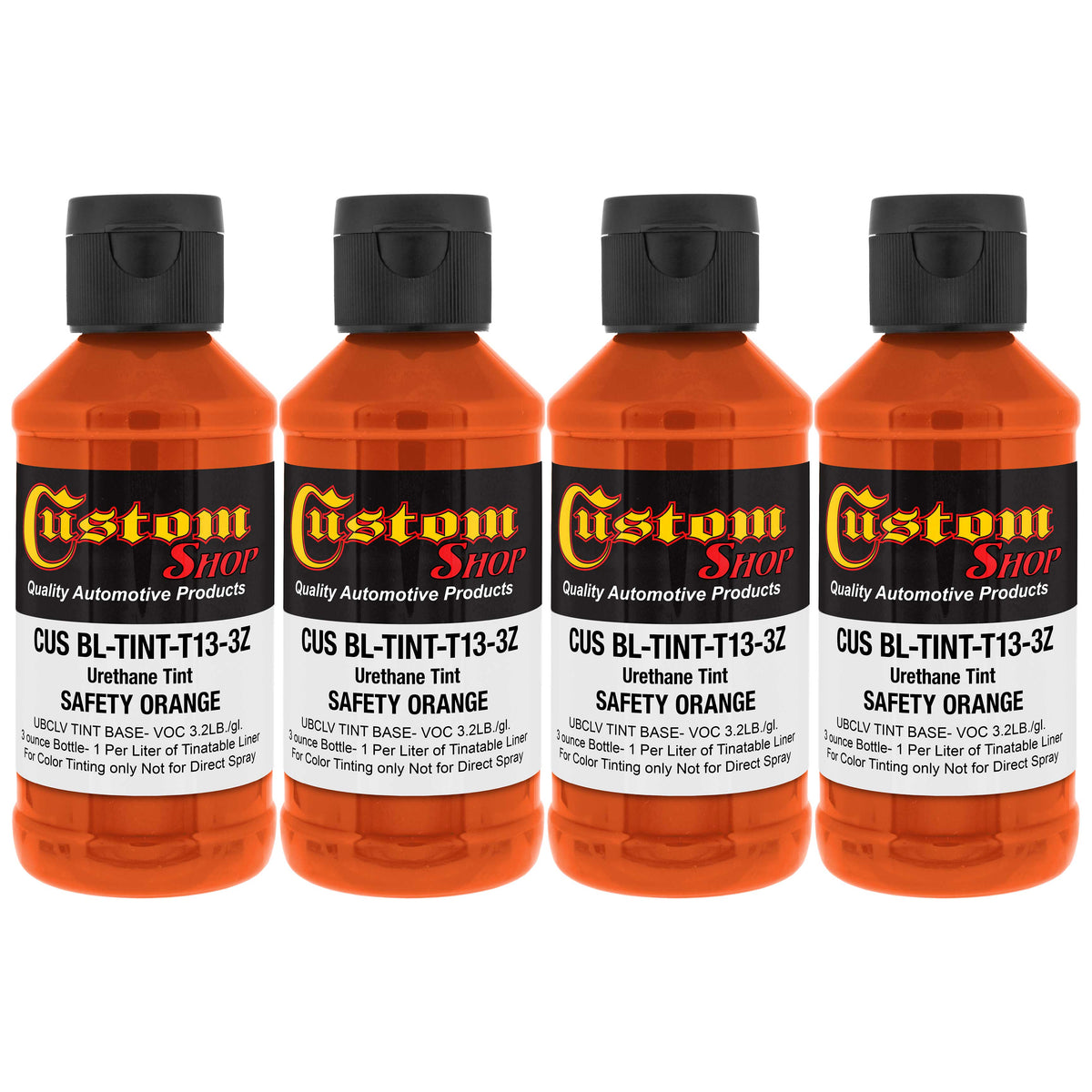 3 oz (Safety Orange Color) Urethane Tint Concentrate for Tinting Truck ...