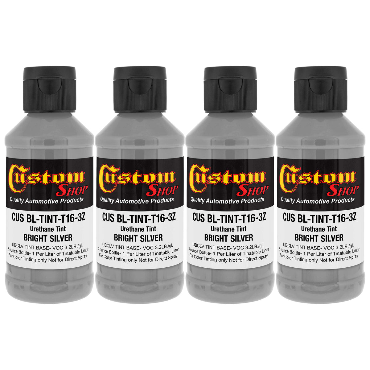 3 oz (Bright Silver Color) Urethane Tint Concentrate for Tinting Truck ...