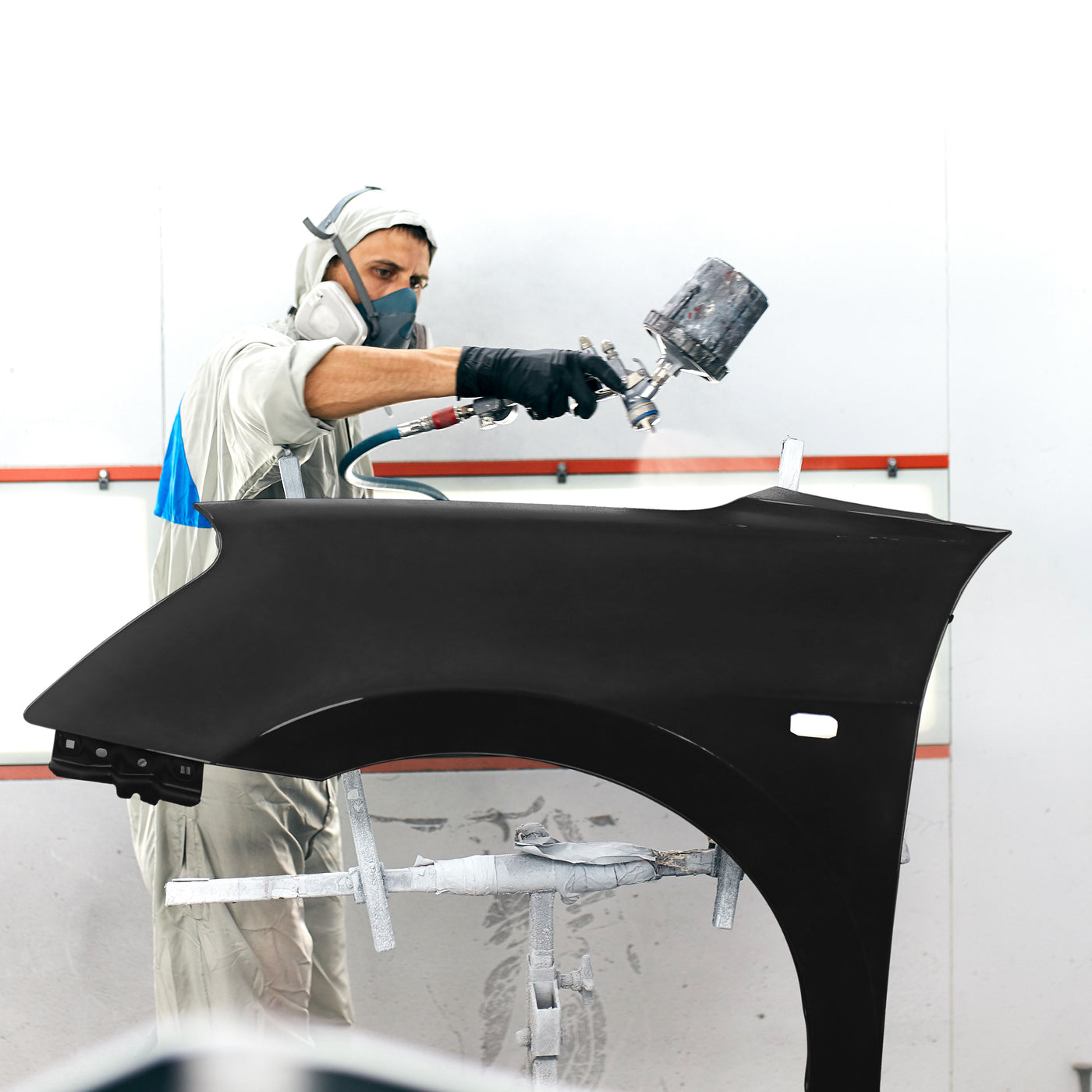 Premium High Build Black Acrylic Lacquer Primer Surfacer, 1 Gallon - F ...