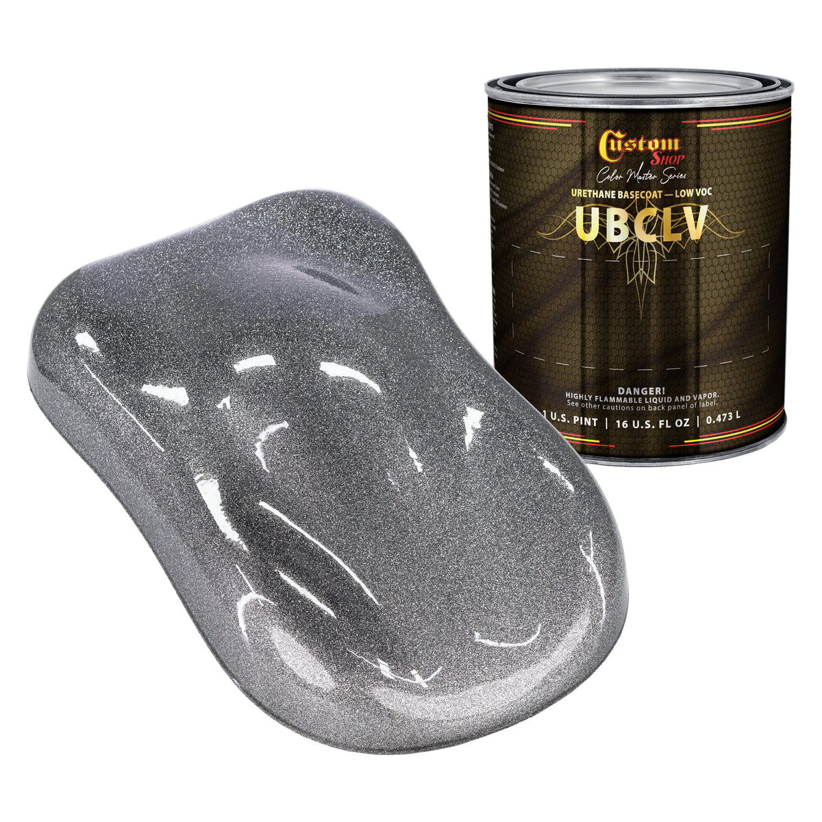 Custom Shop UFC Urethane Ultra Flake Colors - Titanium Flake Basecoat ...
