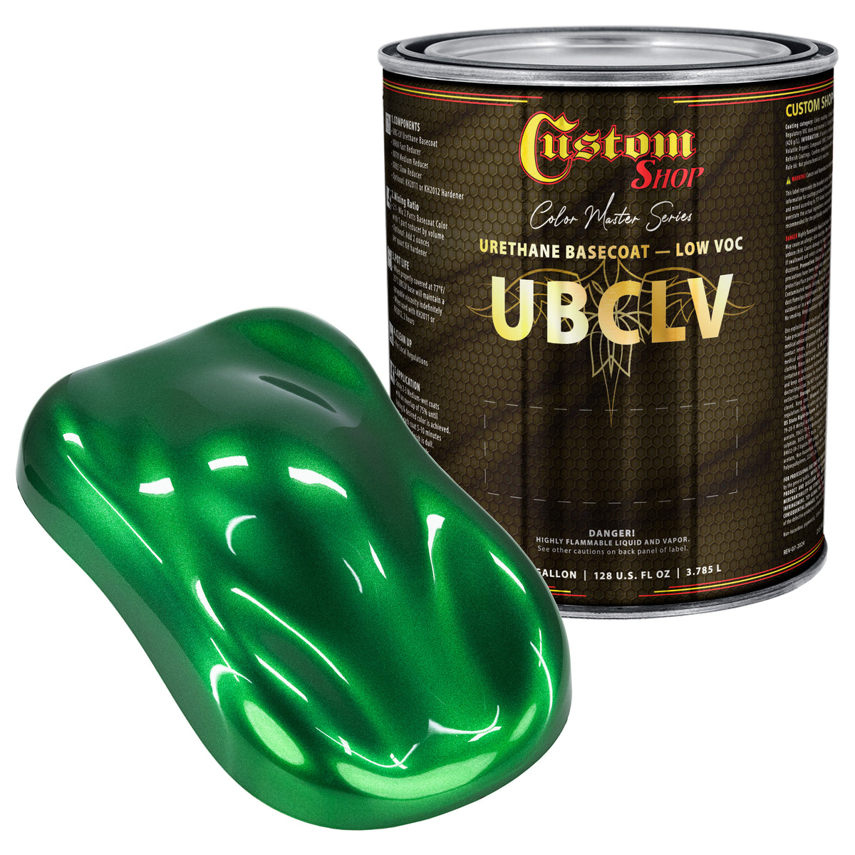 Custom Shop UMC Urethane Ultra Metallic Colors - Bright Green Metallic ...