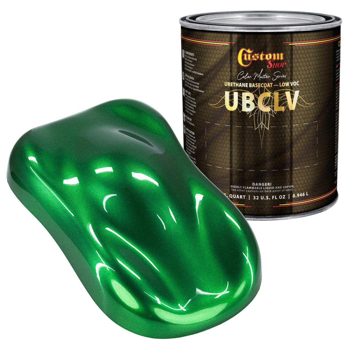 Custom Shop UMC Urethane Ultra Metallic Colors - Bright Green Metallic ...