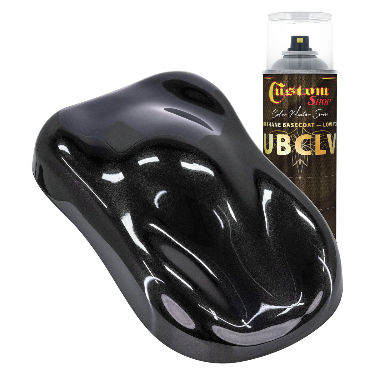 Custom Shop UMC Urethane Ultra Metallic Colors - Black Metallic- Spray ...