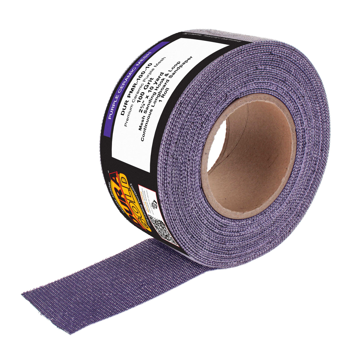 Premium 100 Grit Purple Ceramic Mesh Longboard Sandpaper, 2-3/4" Wide ...