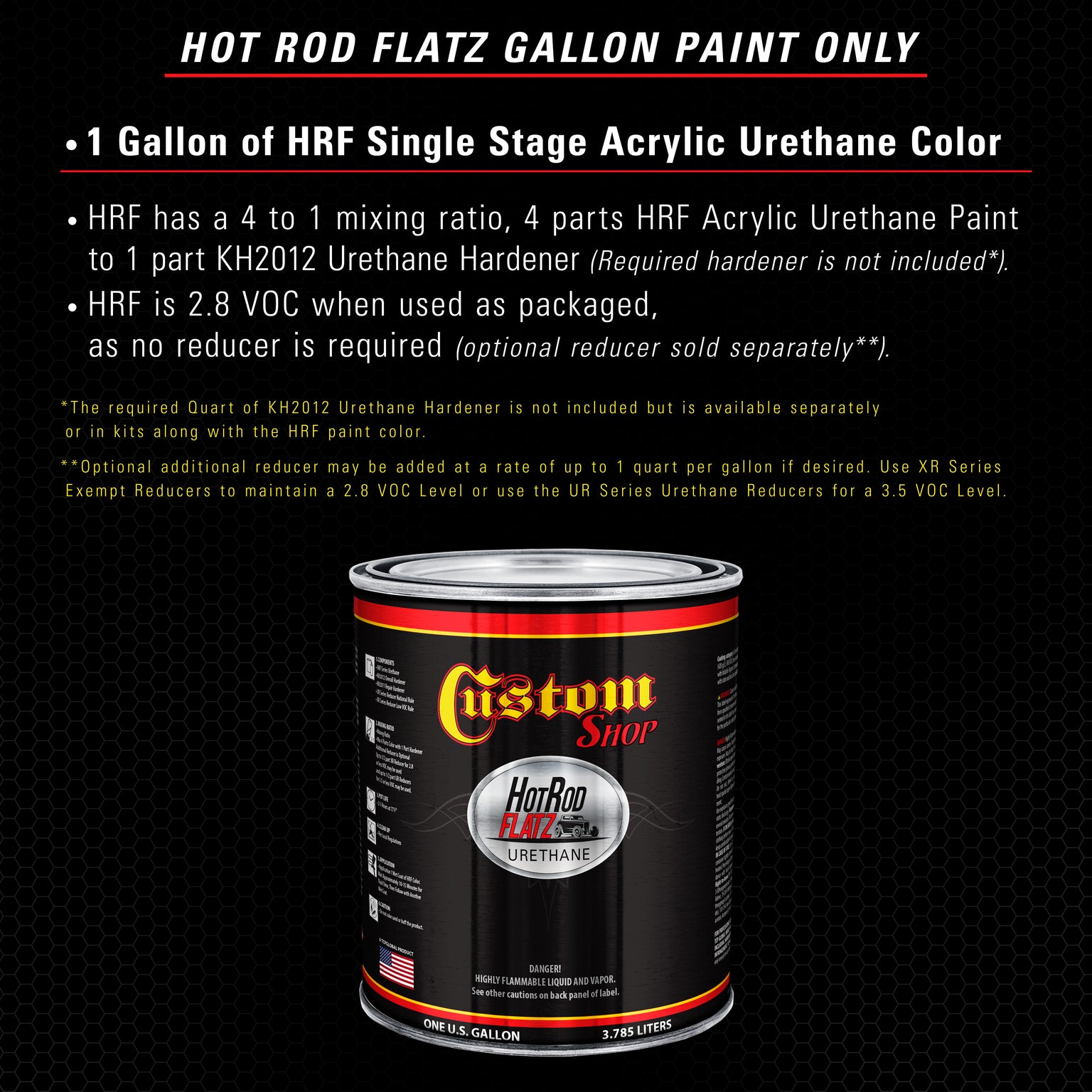 Hot Rod Flatz Paint - Hot Rod Black — TCP Global