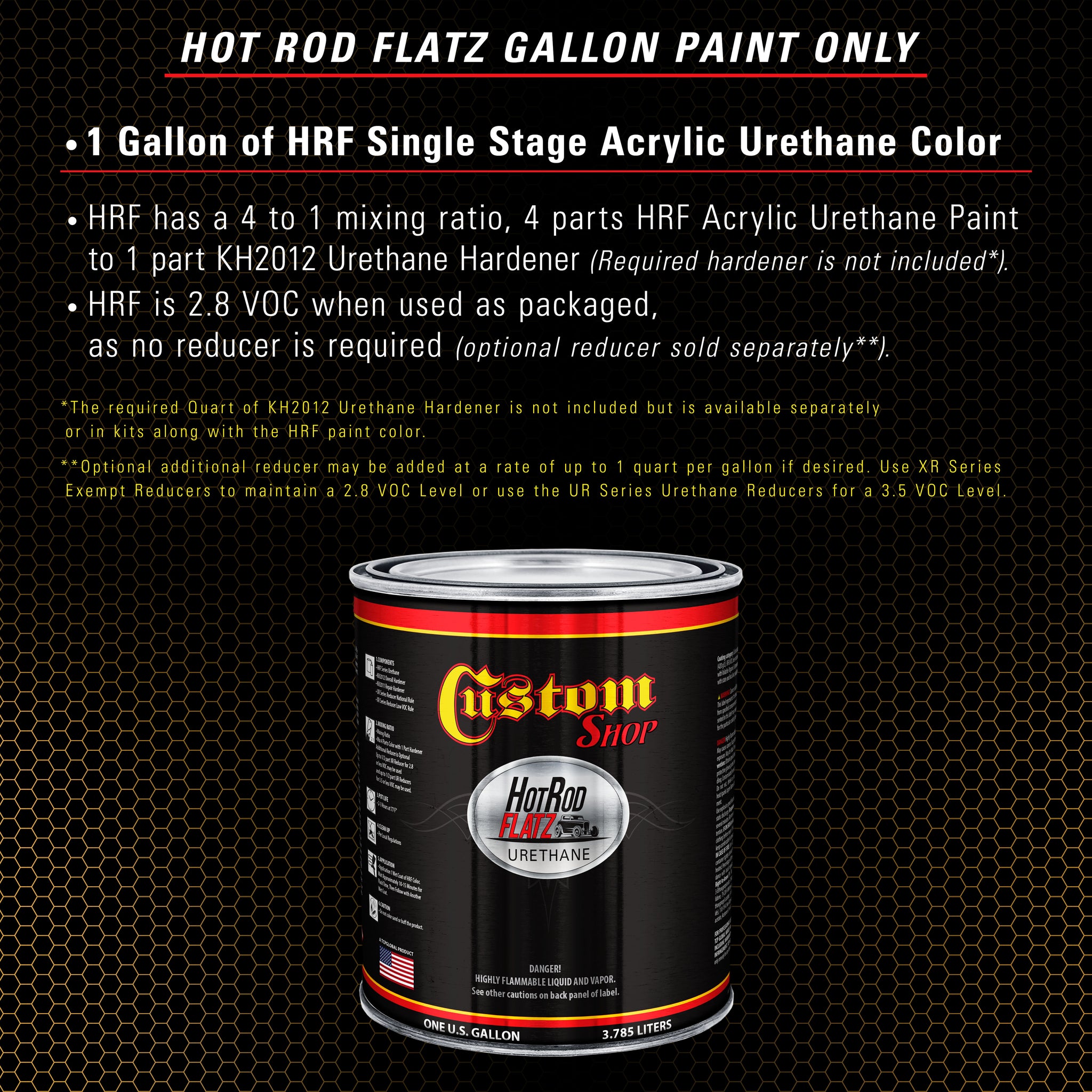 Hot Rod Flatz Paint - Autumn Gold Metallic — TCP Global
