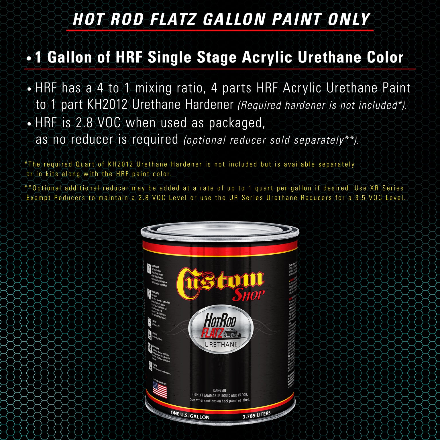 Hot Rod Flatz Paint - Tropical Turquoise — TCP Global