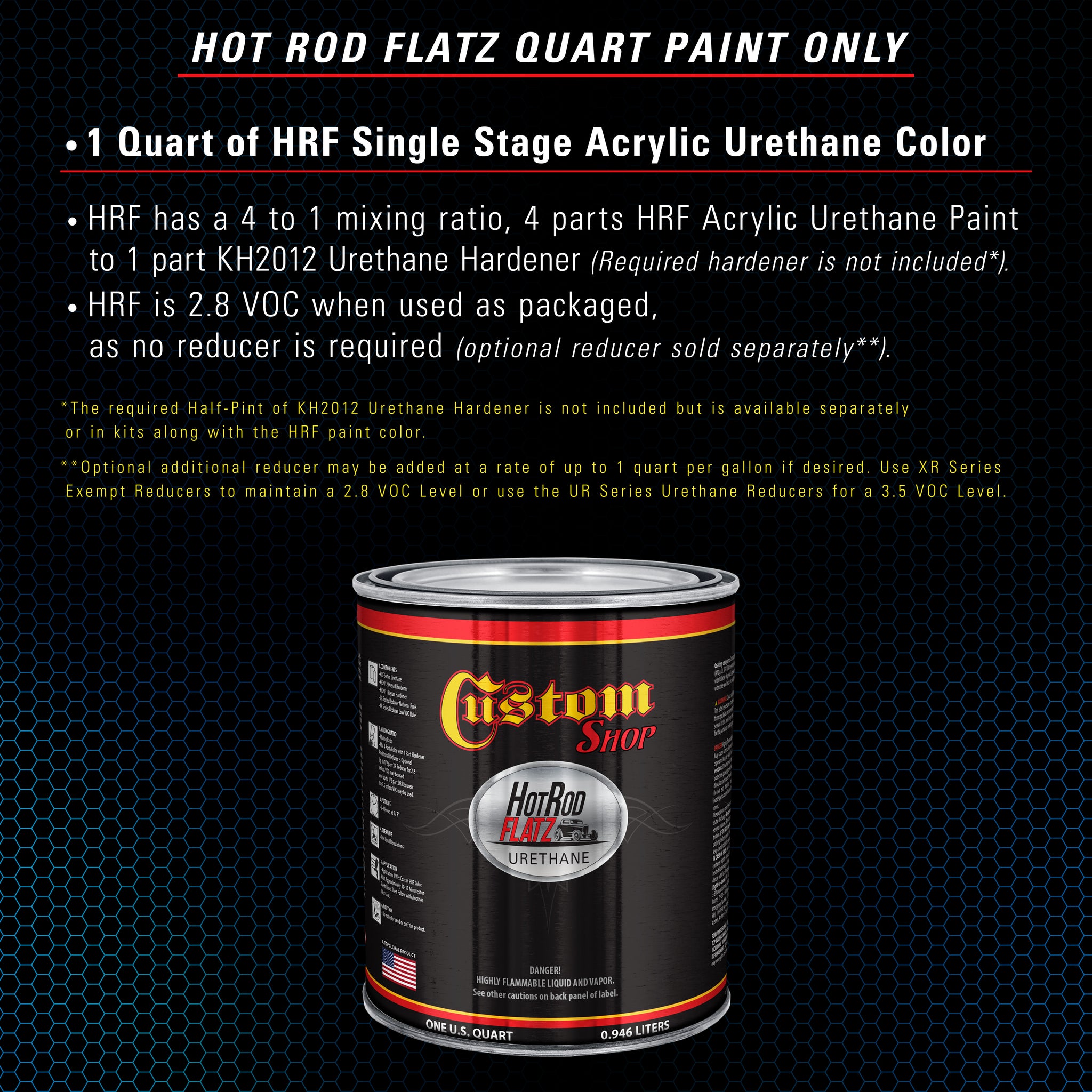 Hot Rod Flatz Paint - Cruise Night Blue Metallic — TCP Global