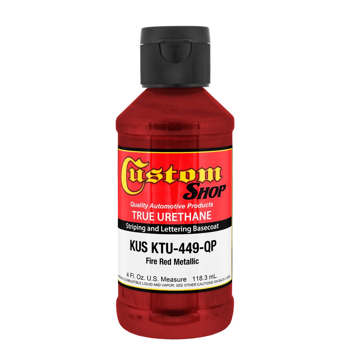 Fire Red Metallic Ktu Urethane Pinstriping Paint — TCP Global