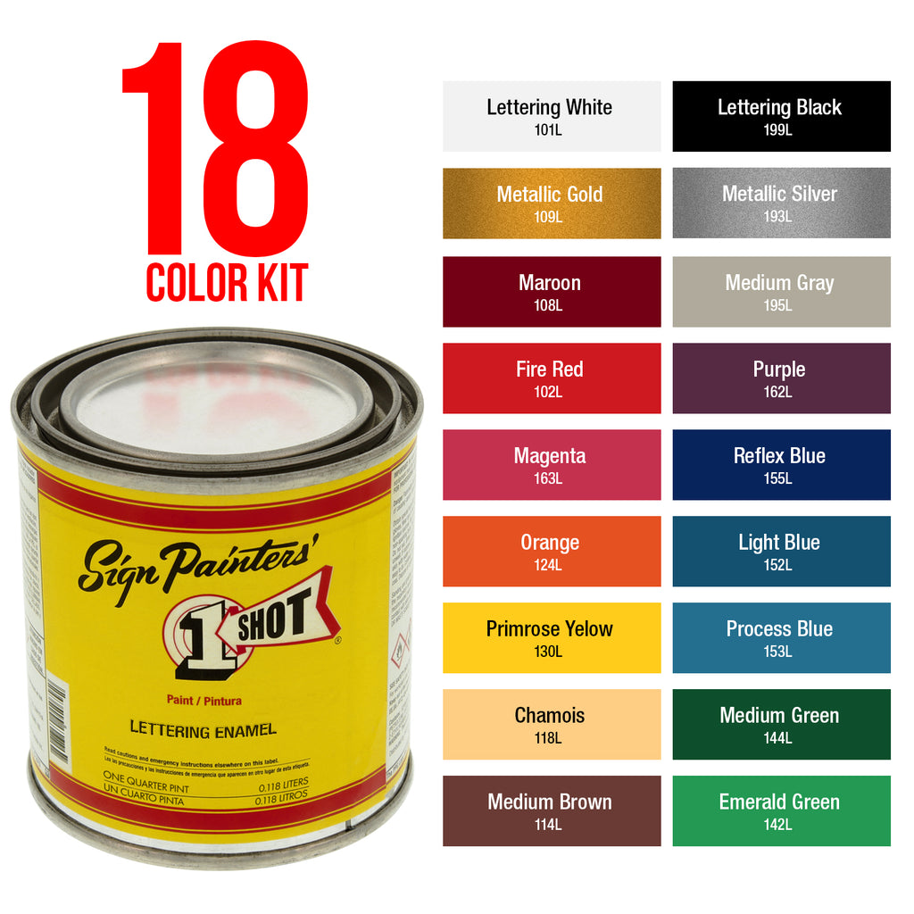 Pinstripe Paint Kits & Sets - 1 Shot — TCP Global
