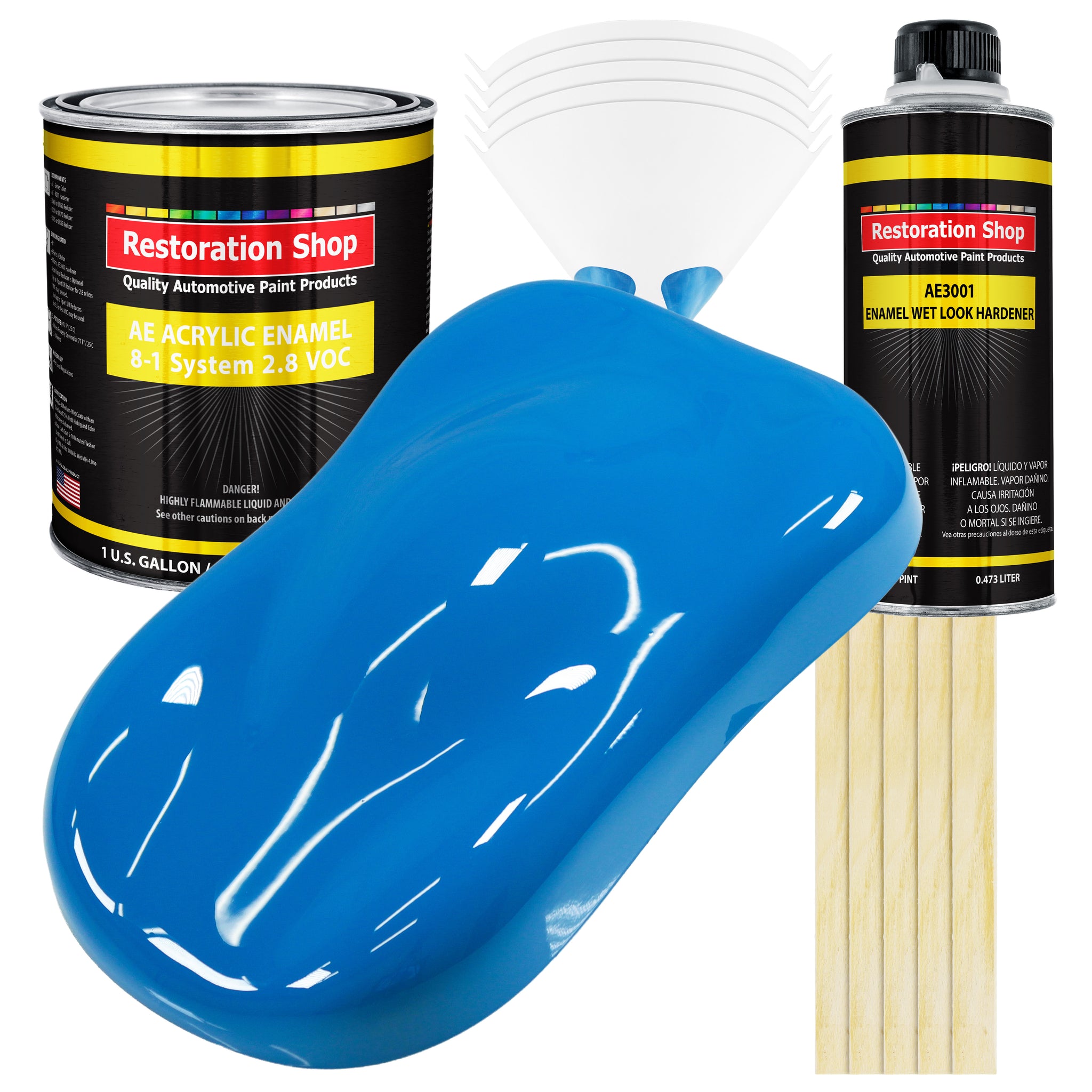 Acrylic Enamel Paint - Coastal Highway Blue — TCP Global