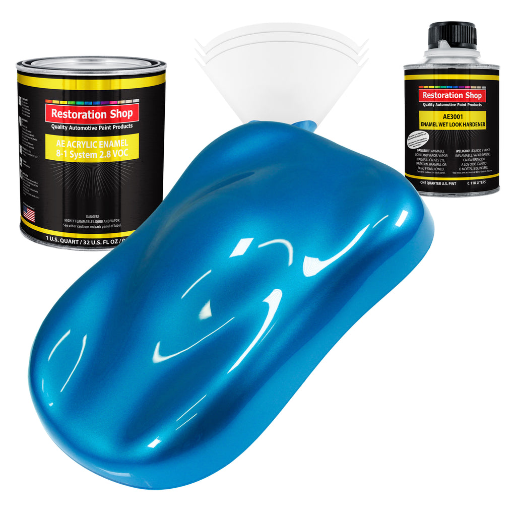 Acrylic Enamel Paint - Intense Blue Metallic — TCP Global