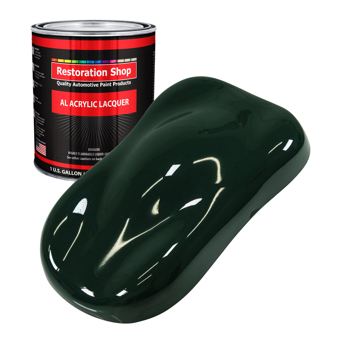 British Racing Green Acrylic Lacquer 1-Gallon — TCP Global
