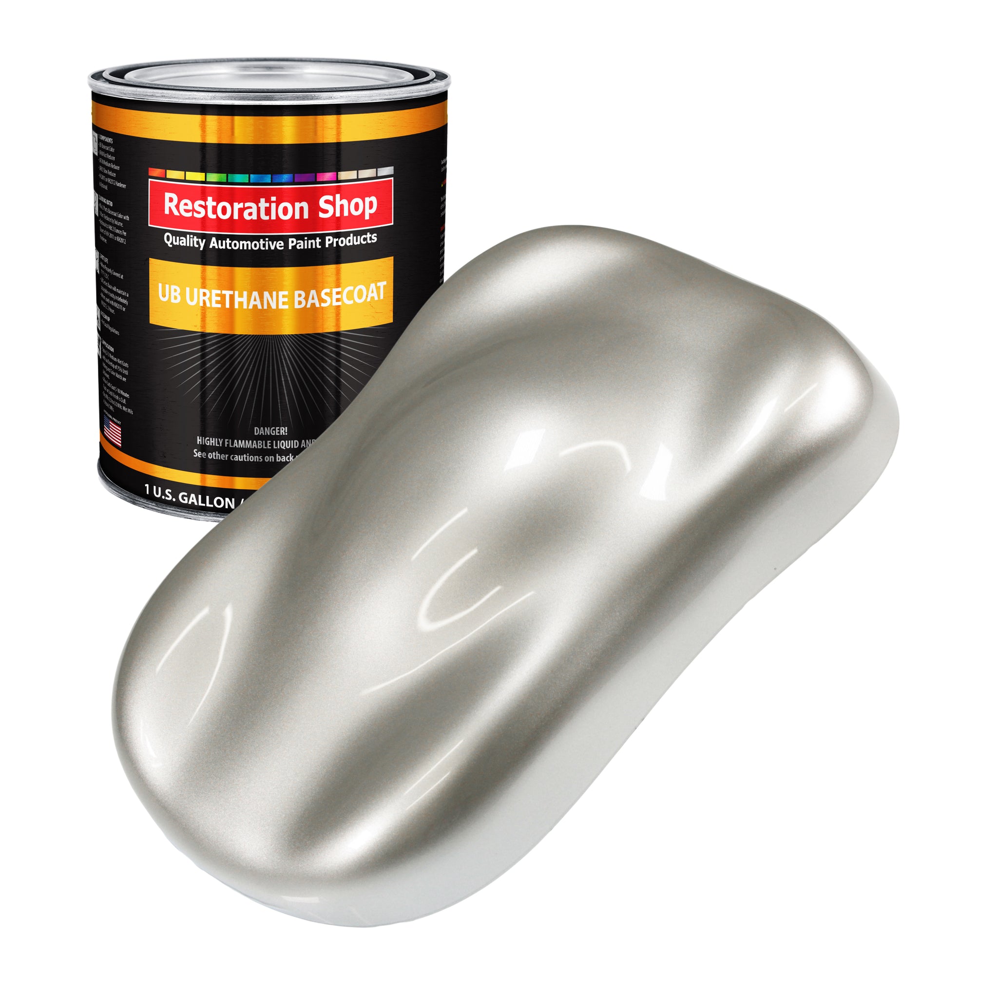 Urethane Basecoat Paint - Sterling Silver Metallic — TCP Global