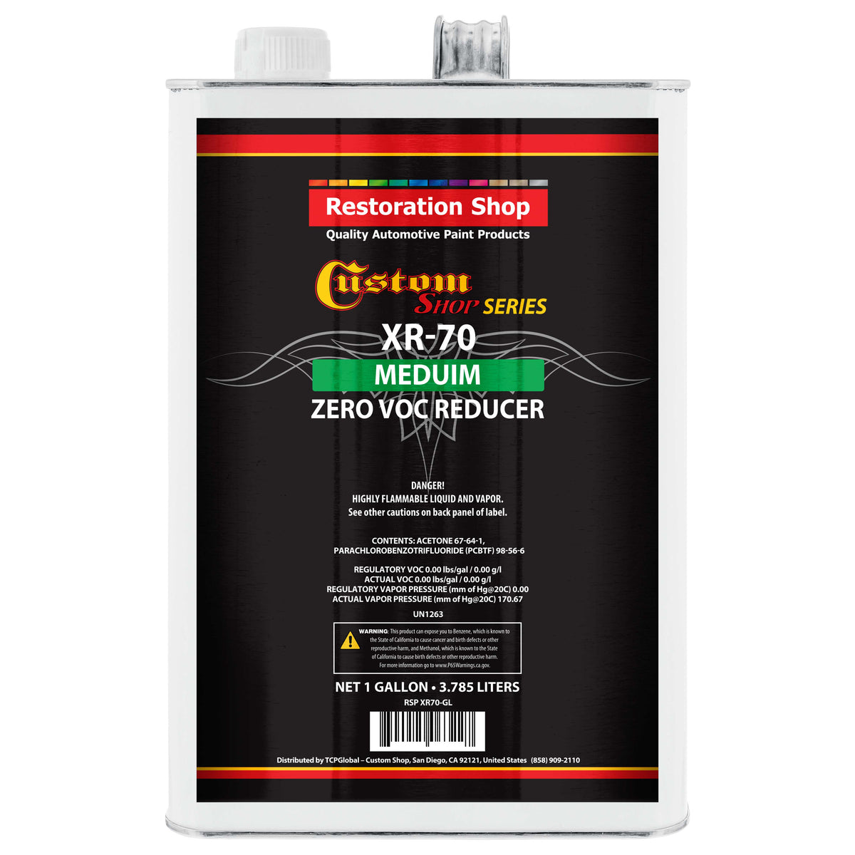 "0" V.O.C. Medium Reducer For Acrylic'S & Urethane'S — TCP Global